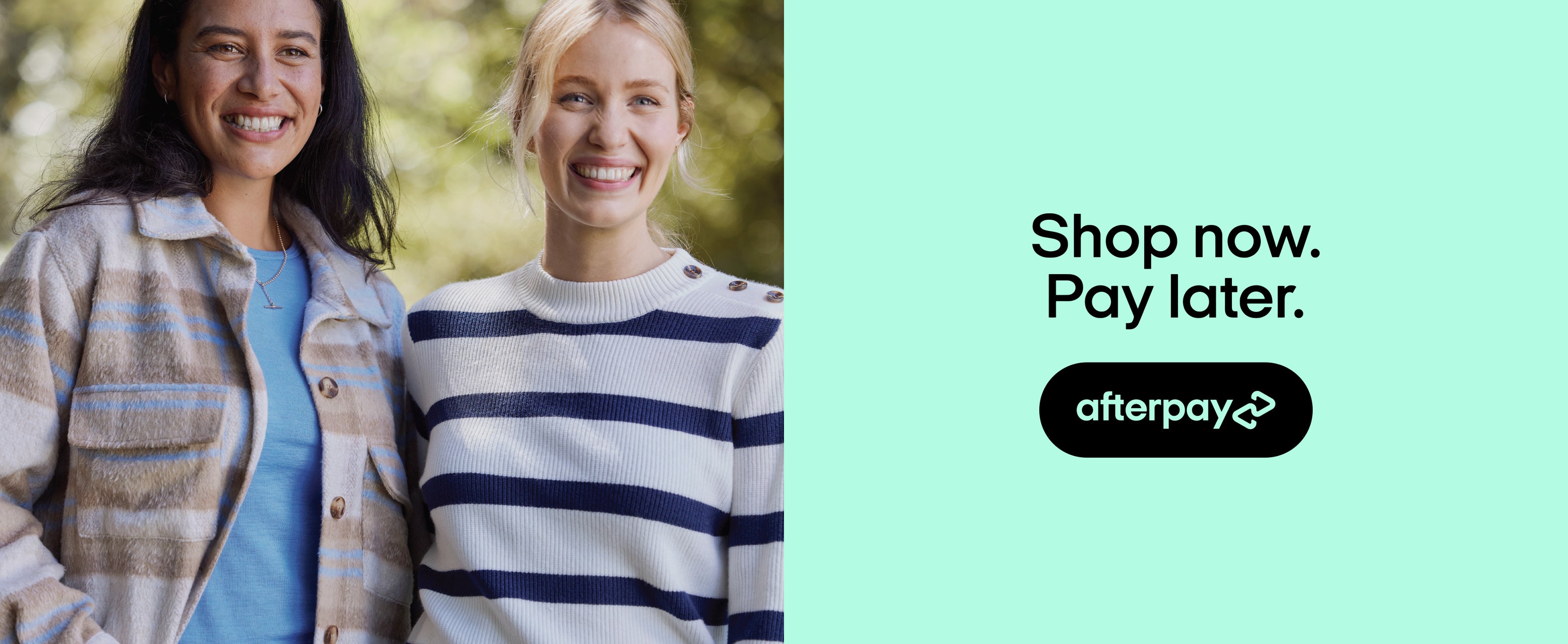 Afterpay | 4 Interest-free payments | Postie