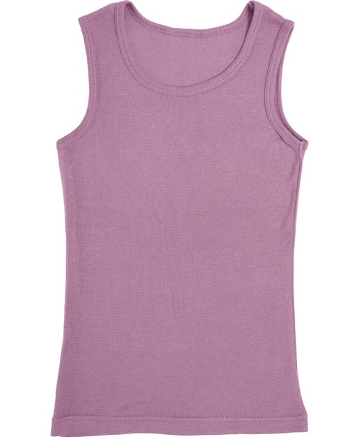 Kids' Thermo Thermal Singlet in Violet | Postie