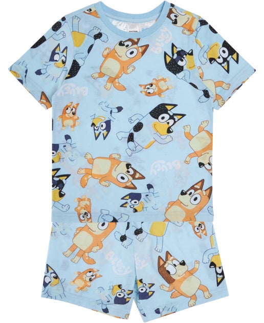 Little Kids' Bluey Knit PJ in Bluey Aop | Postie
