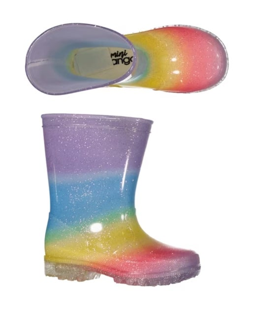 Little Kids' Light Up Gumboot in Multi Colour | Postie