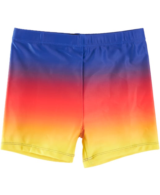 Little Kids' Print Knit Swim Short in Ombre | Postie