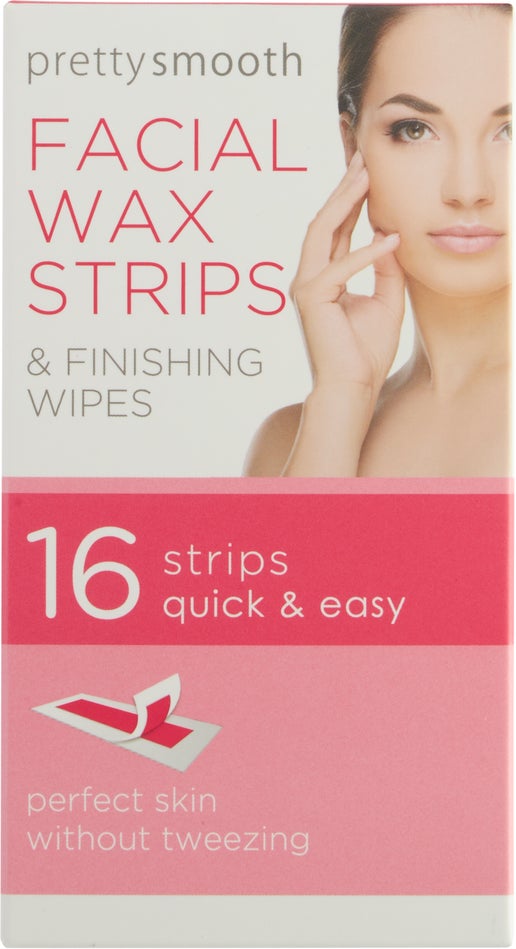 Pretty Smooth Facial Wax Strips in Strips 16s | Postie