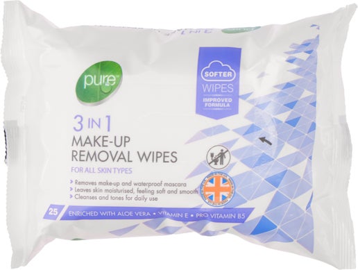 Pure Wipes - 25 sheets in 3 In 1 | Postie