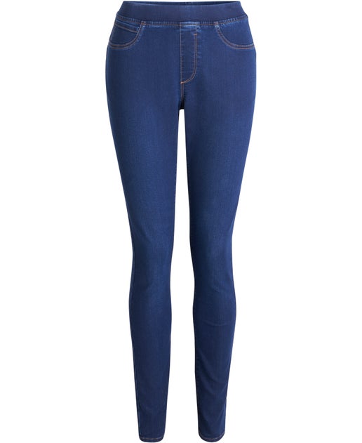 Women's High Rise Jegging in Dark Mid Wash | Postie